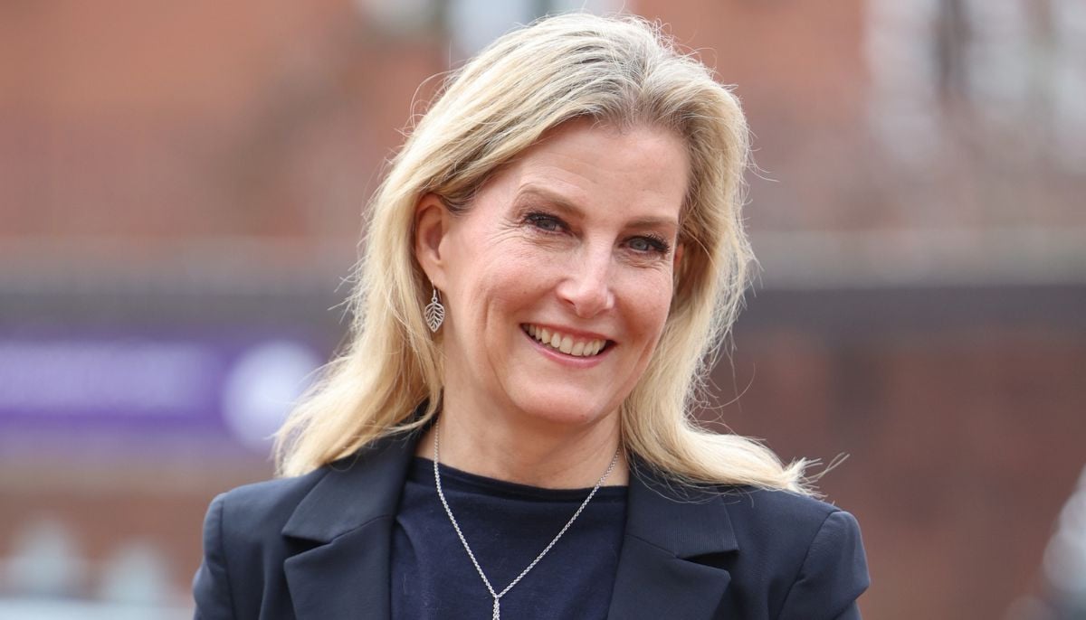 Duchess Sophie and Duke of Kent explore virtual reality on university visit