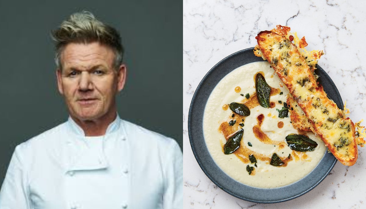 Gordon Ramsay’s cauliflower soup that wows guests