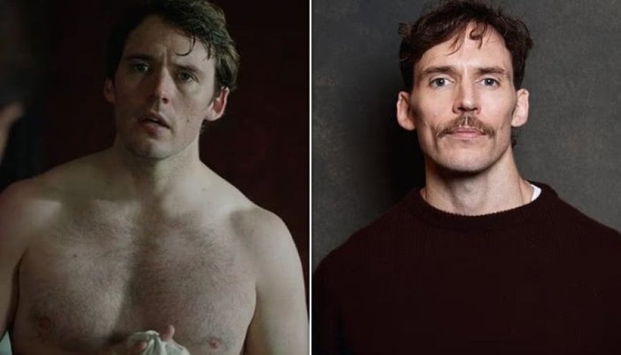 Sam Claflin reveals 'incredible insecurity' over shirtless Hollywood roles