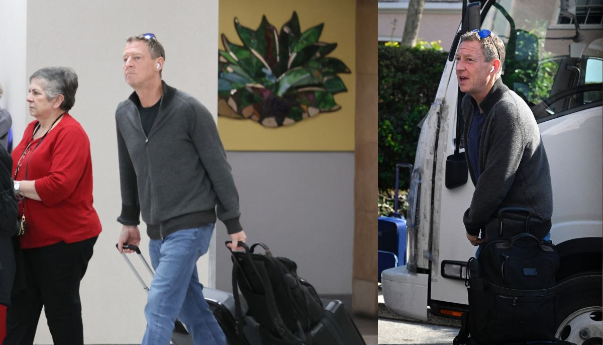 Michael Feldman joins wife Savannah Guthrie in Arizona
