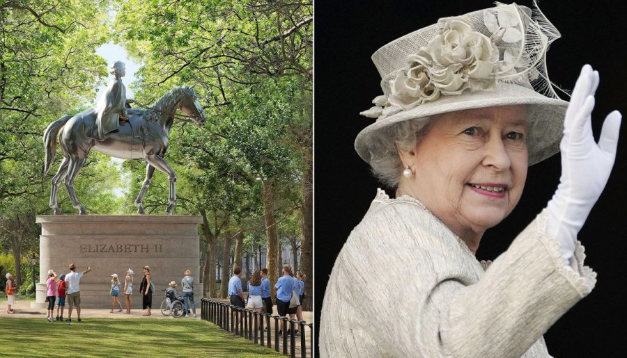 Millionaires fail to block Queen Elizabeth II sculpture tribute
