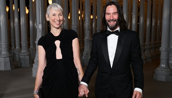 Keanu Reeves gushes over partner Alexandra Grant at 2026 MOCA gala
