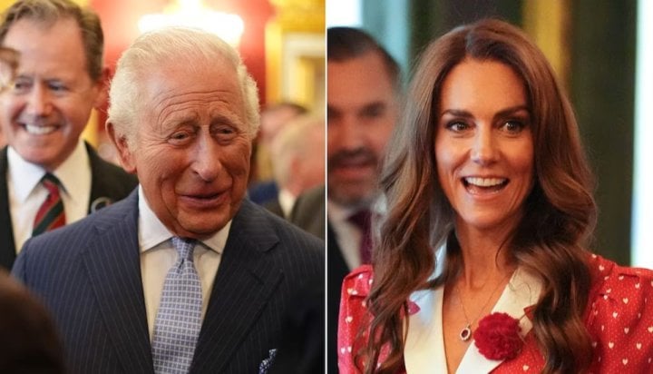 King Charles and Kate Middleton unite for Cancer Research UK 125th ...