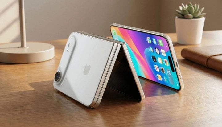 Dummy unit mockups reveal Apple's foldable iPhone with a 7.8-inch inner ...
