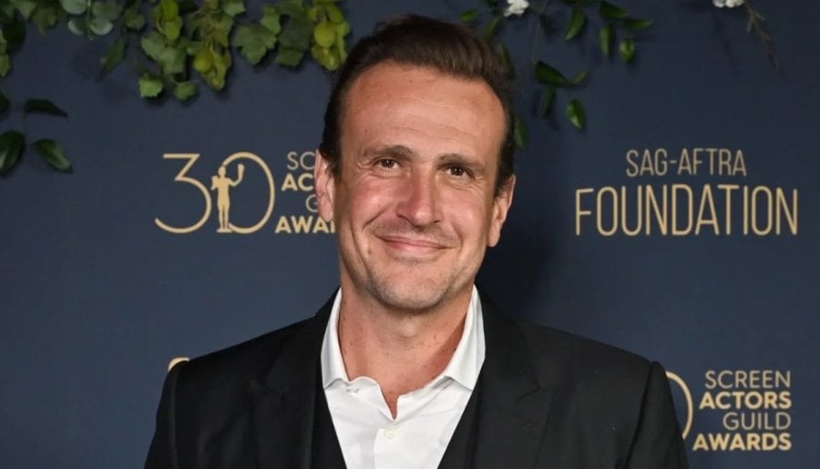 Jason Segel jokes about future children with fiancée Kayla Radomski