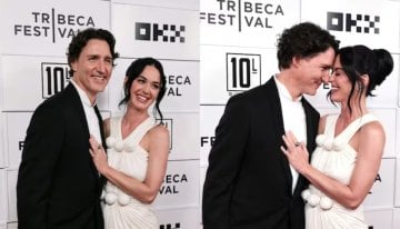 Katy Perry and Justin Trudeau make their red carpet debut at Tribeca ...