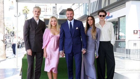 Harper Beckham visits Brooklyn Beckham’s home but leaves without seeing him