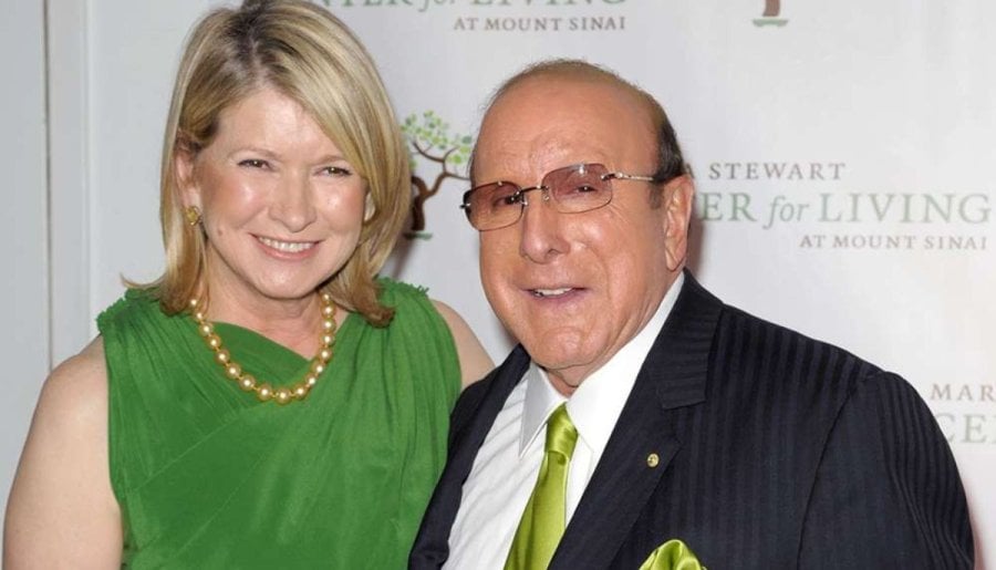 Martha Stewart pays tribute to 'lovely friend' Clive Davis after his ...