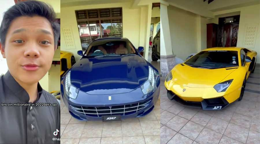 'Bitcoin Millionaire' aged just 14 shows off his £1MILLION car collection