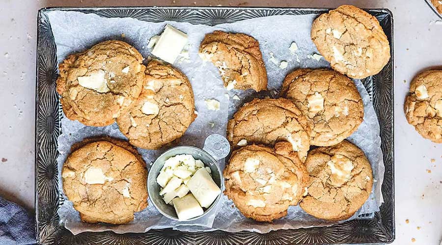 White Chocolate Chip Cookies Recipe