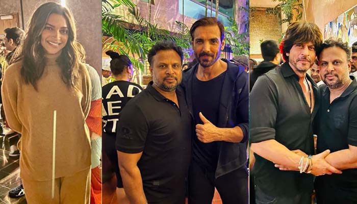 'Pathaan' screening: Shah Rukh Khan, John Abraham, Deepika Padukone spotted