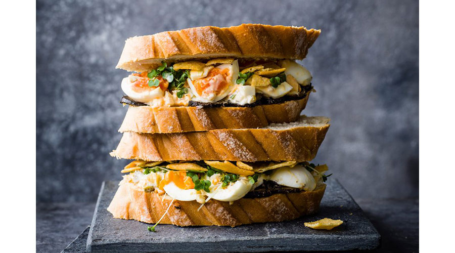 Super-charged Egg Mayo Sandwich Recipe
