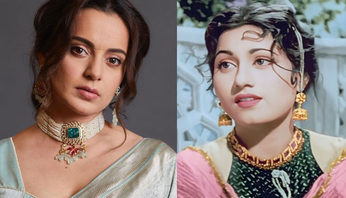 Kangana Ranaut calls herself 'replica' of legendary actress Madhubala Kangana Ranaut calls herself 'replica' of legendary actress Madhubala