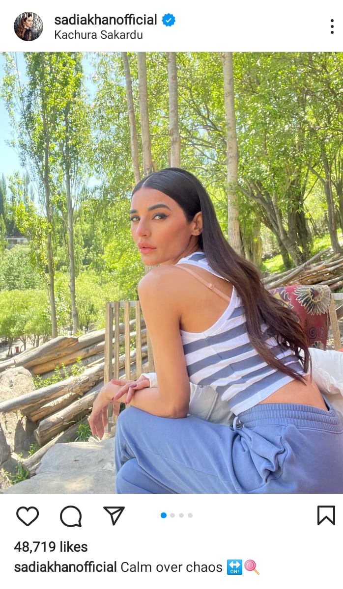 Sadia Khan looks drop dead gorgeous on her Skardu trip