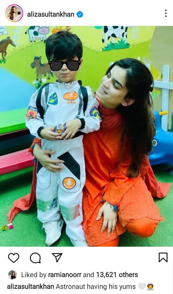 Feroze Khan's ex wife Aliza Sultan shares sweet picture with son Sultan Khan
