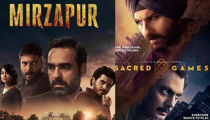 Sacred Games Mirzapur Emerge As Table Toppers On Imdbs List Of