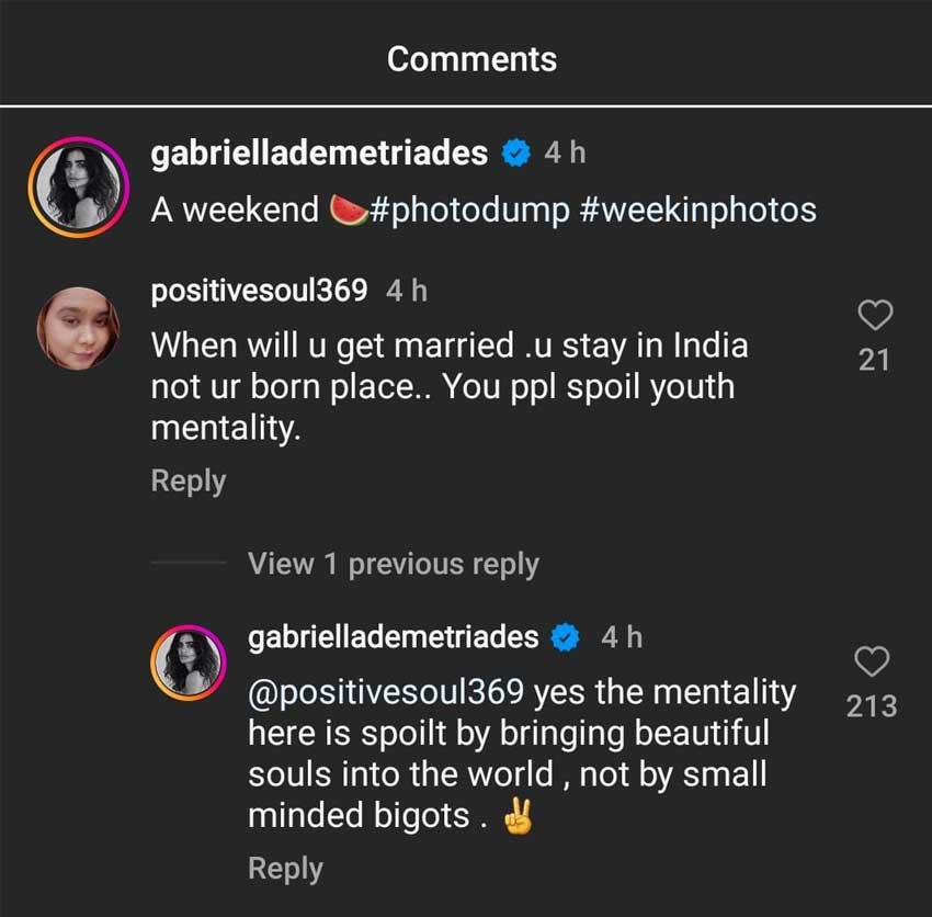 Arjun Rampal’s pregnant girlfriend Gabriella shuts down trolls over ...
