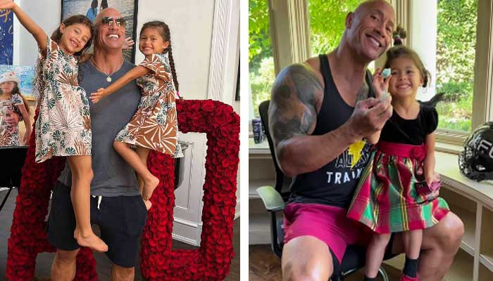 Dwayne Johnson becomes patient for doctor daughter Tia on Father’s Day ...