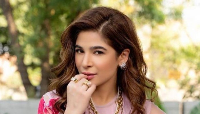 Ayesha Omar in collaboration with Ayesha O Beauty spreads maroon ...