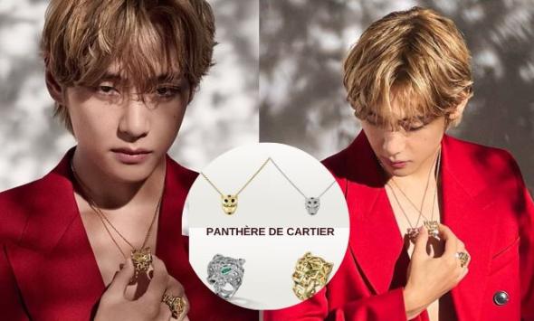 BTS member V becomes Cartier's global face, jewelry collection sells ...