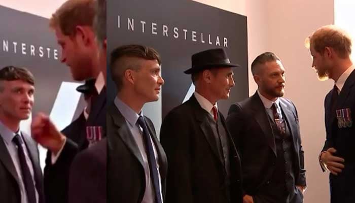 Watch: Cillian Murphy gives bombastic side-eye to Prince Harry in ...