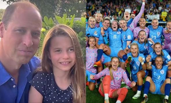 Prince William, Princess Charlotte extend heartfelt good luck to ...