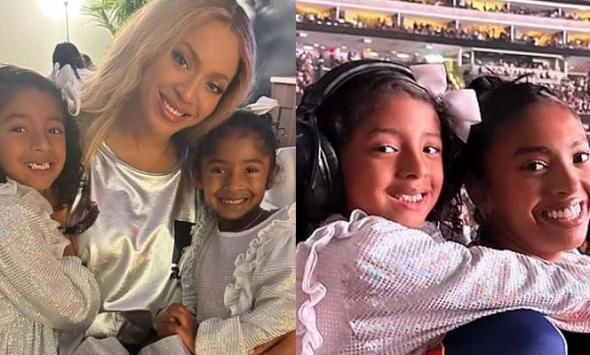 Beyoncé shares precious moments with Vanessa Bryant and daughters ...