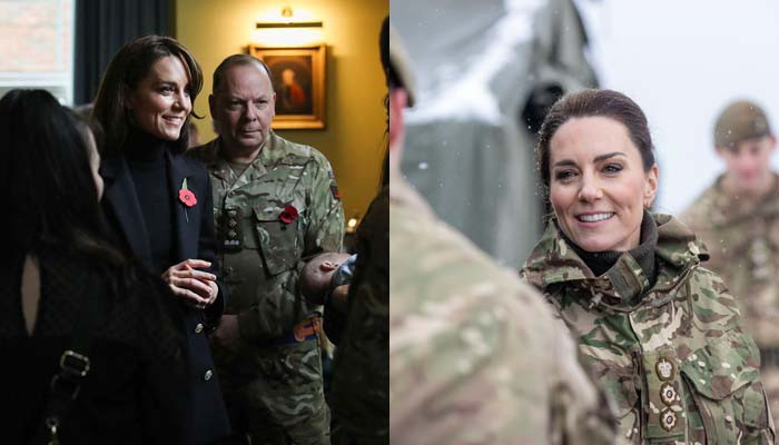 Kate Middleton makes royal debut in camo as colonel of historic cavalry ...