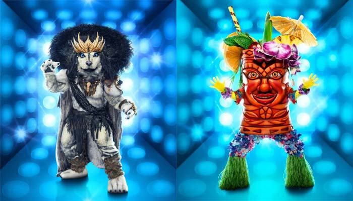'The Masked Singer' latest episode reveals stars behind Husky and Tiki ...