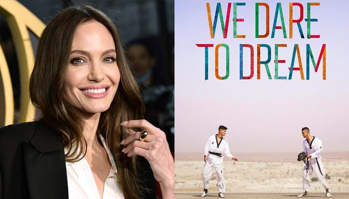 Angelina Jolie discusses 'We Dare to Dream' documentary with Waad Al-Kateab