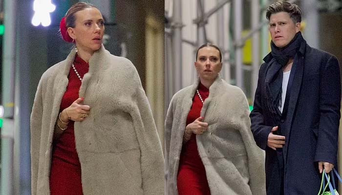 Scarlett Johansson hosts star studded Christmas bash with husband Colin ...