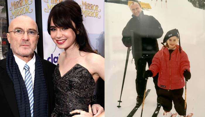 Lily Collins celebrates father Phil Collins 70th birthday: 'BIG TIME'