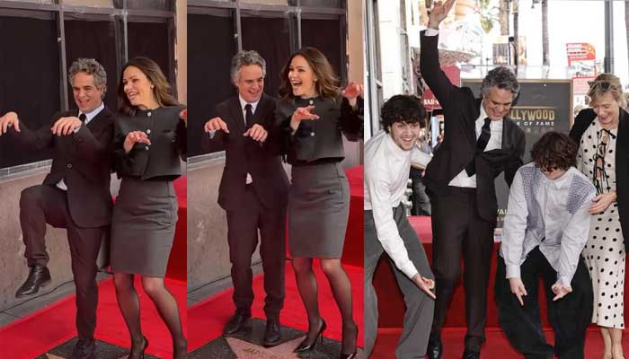 Mark Ruffalo celebrates Hollywood Walk of Fame Star with Jennfier ...