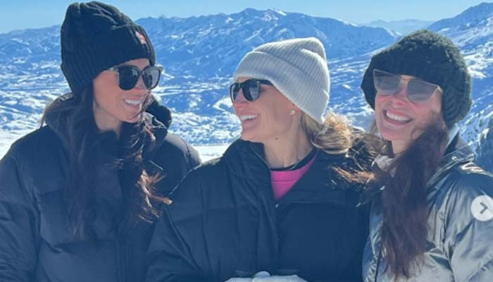Meghan Markle enjoys ski trip with pals Heather Dorak and Kelly McKee ...