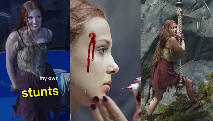 Millie Bobby Brown stuns fans with fearless stunts in 'Damsel' bts video