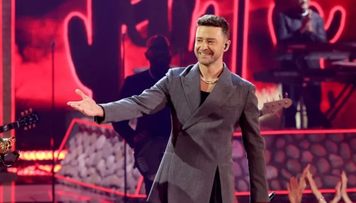 Watch: Justin Timberlake wows crowd at 2024 iHeartRadio Music Awards ...