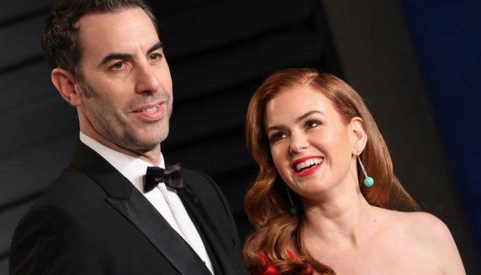 Sacha Baron Cohen, ex-wife Isla Fisher flirt amid ongoing divorce proceedings