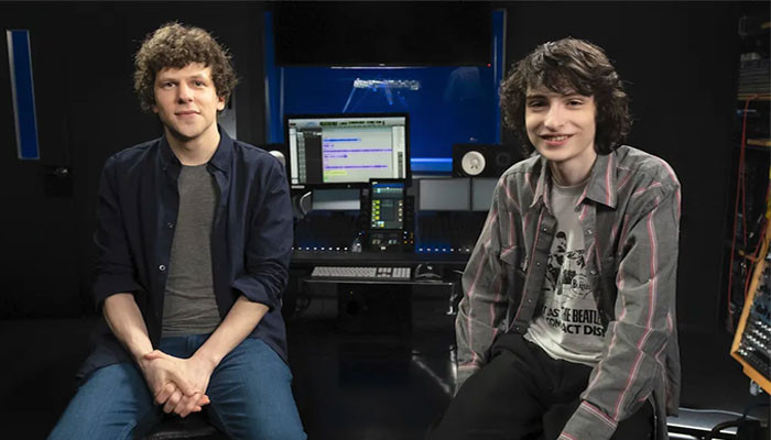 Finn Wolfhard in awe of Jesse Eisenberg