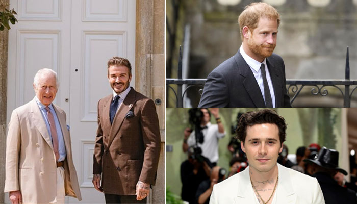 King Charles meets David Beckham as Harry, Brooklyn bond deepens