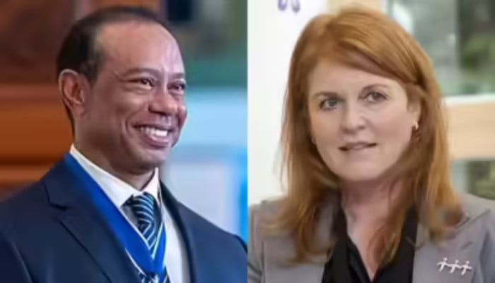 Sarah Ferguson's alleged love affair with golf legend Tiger Woods unveiled