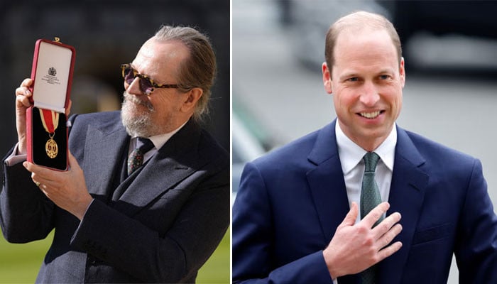 Prince William knights Gary Oldman in Windsor ceremony full of banter