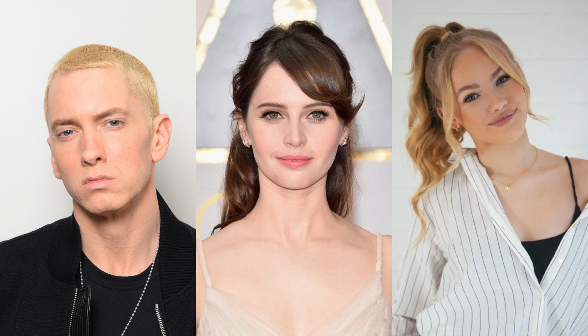 Celebrity Birthdays on October 17th - Eminem, Felicity Jones, Freya ...