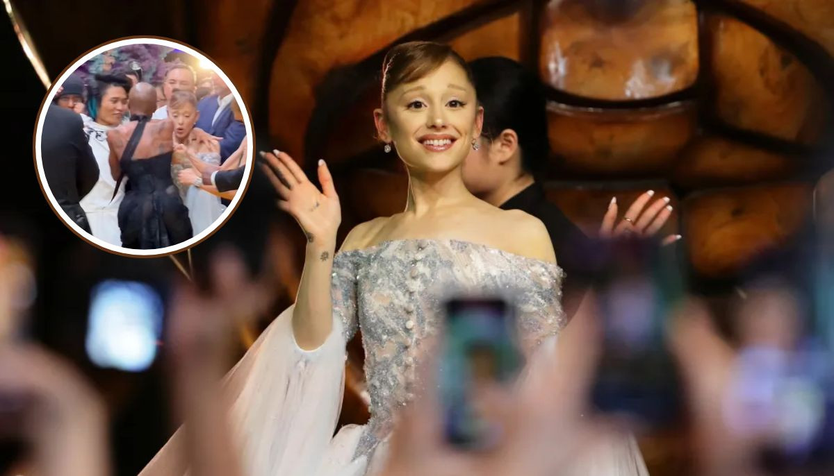 Ariana Grande escapes scary fan interaction thanks to Cynthia Erivo’s ...