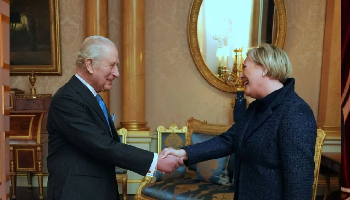 King Charles hosts Iceland's President Halla for her first official ...