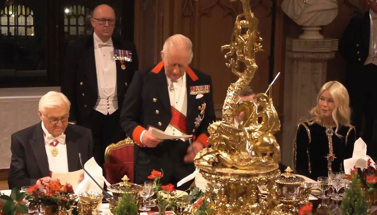 Ukraine, football, celebrity guests: King Charles-hosted state banquet ...