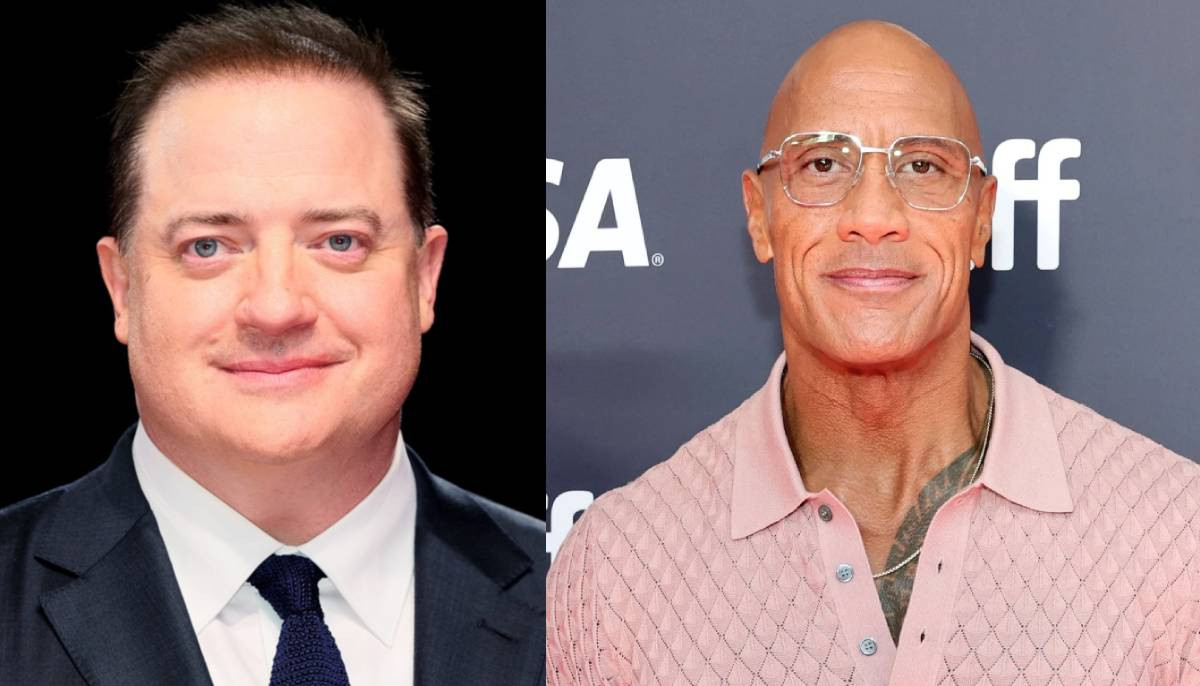 Dwayne Johnson makes rare comment on Brendan Fraser's friendship