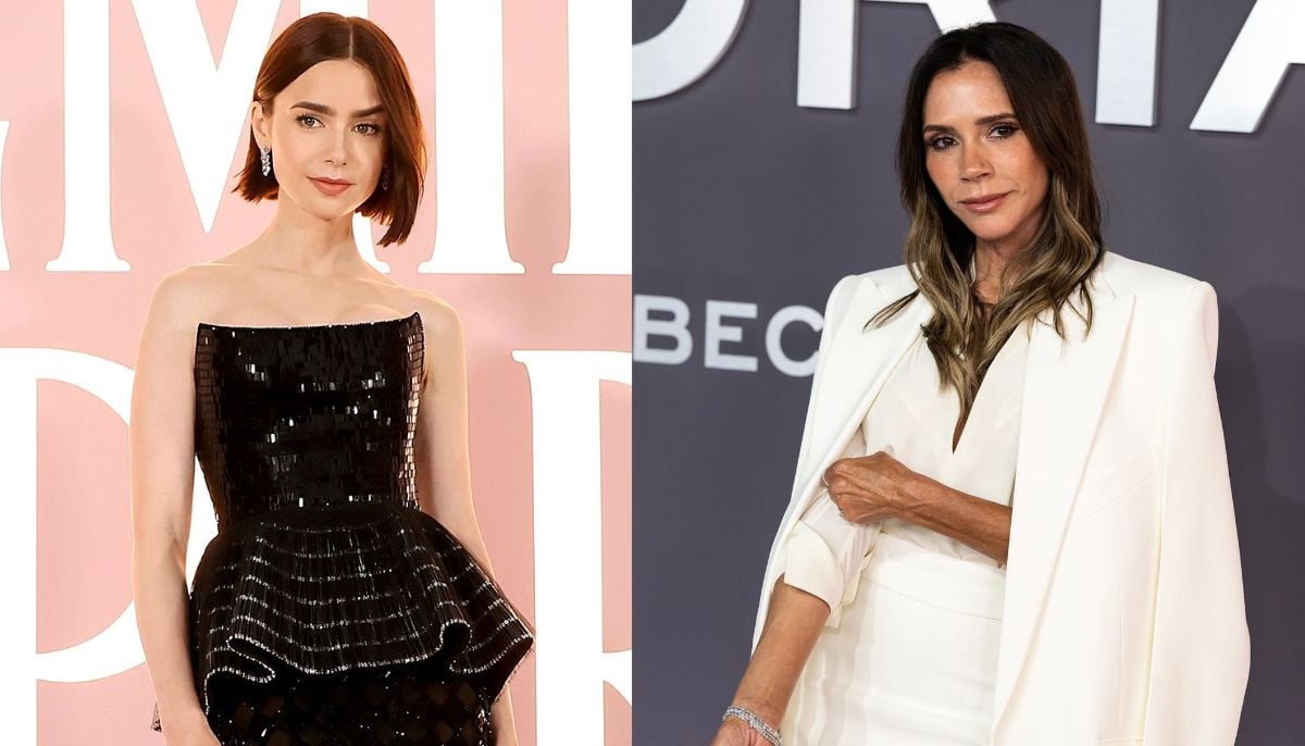 Lily Collins’ backstage moment with Victoria Beckham turns awkward