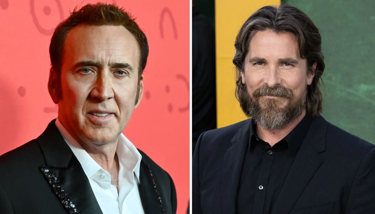 Nicolas Cage and Christian Bale look nearly unrecognisable in first ...