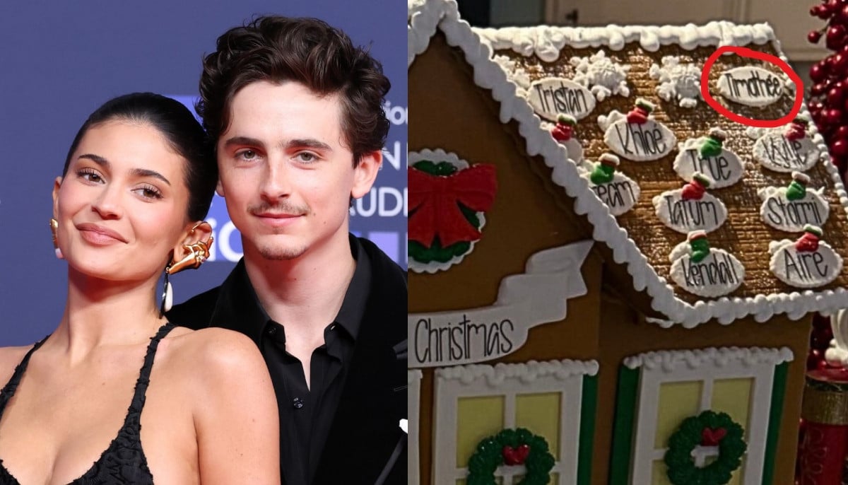 Kardashian gingerbread house hints at Timothée Chalamet’s inner-circle ...