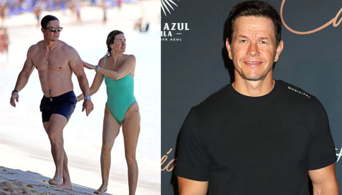 Mark Wahlberg turns heads on Barbados holiday with wife Rhea